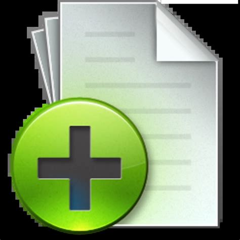 Free Add Document Icon And Add Document Icon Pack Freeimages