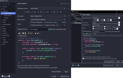 Improved Eclipse Ui Reclipse