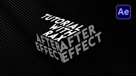 Make 3d Text Animation No Plugins Youtube