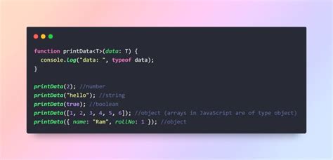 Sameer Sabir On Linkedin Typescript Generics Coding Programming Techtalk