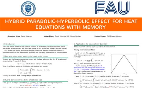Hybrid Parabolic Hyperbolic Effect For Heat Equations With Memory