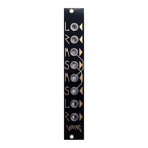 Worng Electronics Lrmsmslr Eurorack Mid Side Encoder Decoder Reverb