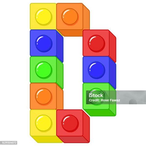 블록 알파벳 영어 문자 D 블록 색칠 현대 스타일 그림 공부에 대한 스톡 벡터 아트 및 기타 이미지 공부 교습 교육