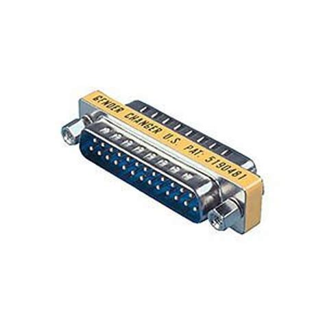 DB15 Male To Male Connector Mini Gender Changer Allen Tel Products Inc