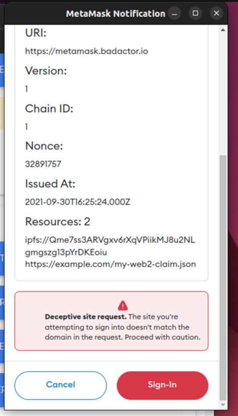 Bug Siwe Warnings Display Symbols Miss Aligned · Issue 17510 · Metamaskmetamask Extension