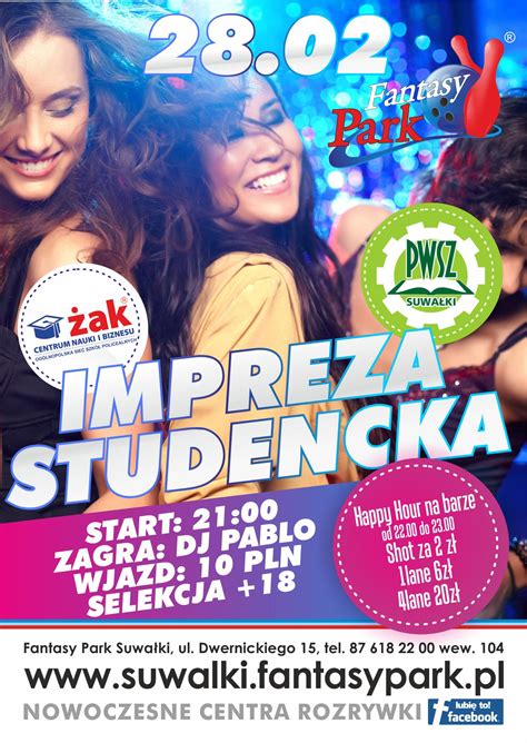 Impreza Studencka W Fantasy Park Suwalki Pl Suwalski Dziennik Internetowy Suwa Ki