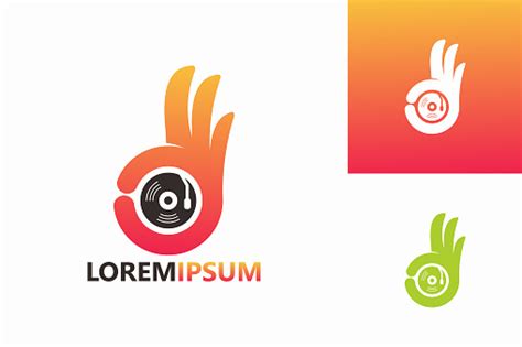 좋은 음악 로고 템플릿 디자인 벡터 엠블럼 디자인 개념 창조적 인 기호 아이콘 긍정적인 감정 표현에 대한 스톡 벡터 아트 및 기타 이미지 긍정적인 감정 표현 녹음 장비