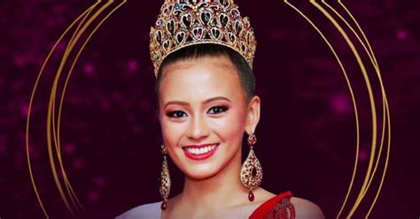 Nadia Gyi Represents Sri Lanka Miss World