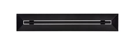 36 Mud In Flange Flush Mount Linear Slot Diffuser 1 Slot Black