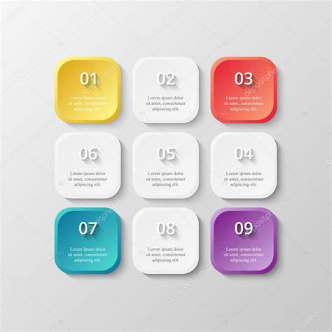 Vector Business Template For Presentation Stock Vector By ©rose Mary 122505538