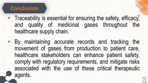Gmp Traceability Of Medicinal Gases Pptx