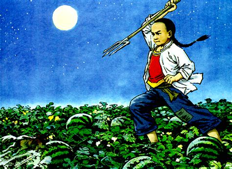 马超闰土刺猹的图片 闰土马超图片 闰土刺猹的图片 大山谷图库