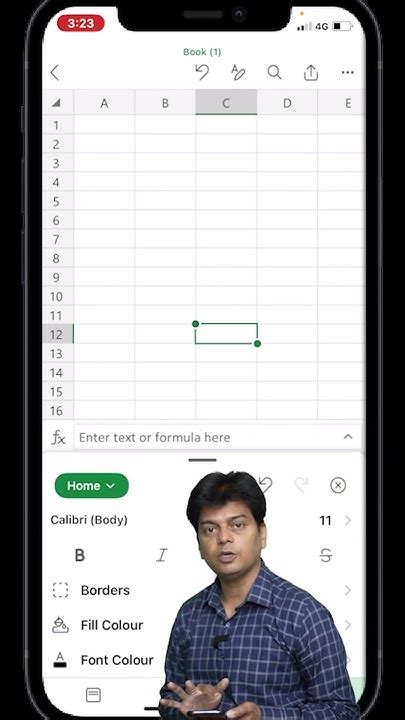 How To Insert Image In Microsoft Excel Mobile App Shortsvideo Youtube