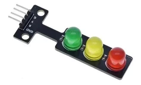 50 X Módulo Semáforo Led 8mm Para Arduino Esp8266 Pic Mebuscar Brasil