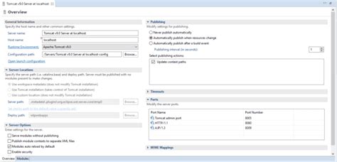 Tomcat Configuration In Eclipse Baeldung