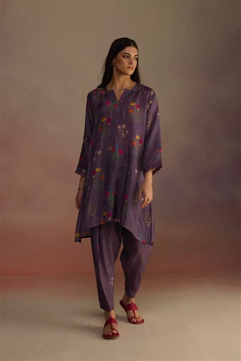 Zaira Short Kurta Set Roza Pret Global Store