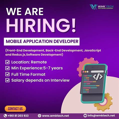 Wajdi Kayal On Linkedin Wearehiring Mobileappdeveloper Remotejob Techjobs Joinourteam