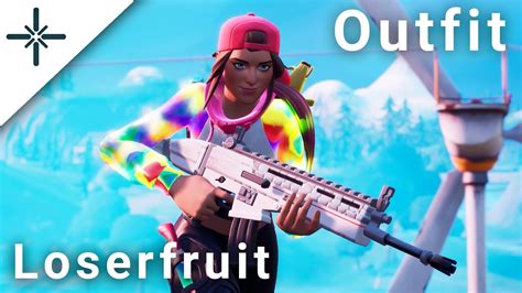 Leaked Fortnite Loserfruit Icon Series Skin Gameplay With Buddy