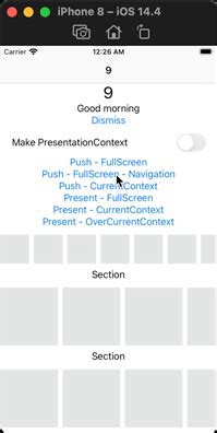 GitHub Muukii FluidPresentation Beta A View Controller That Can Unwind Like Presentation