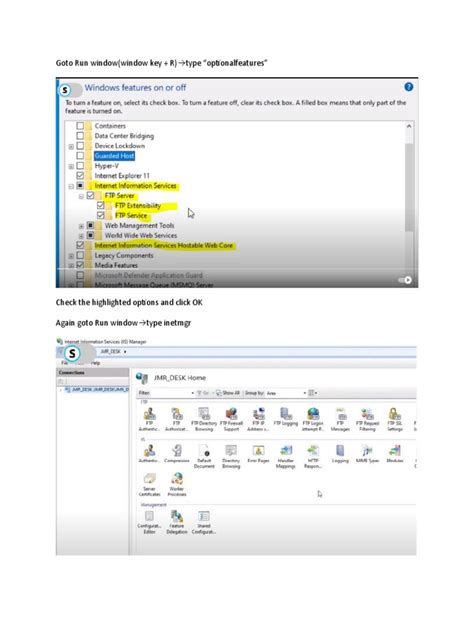 Ftp Server Configuration Pdf