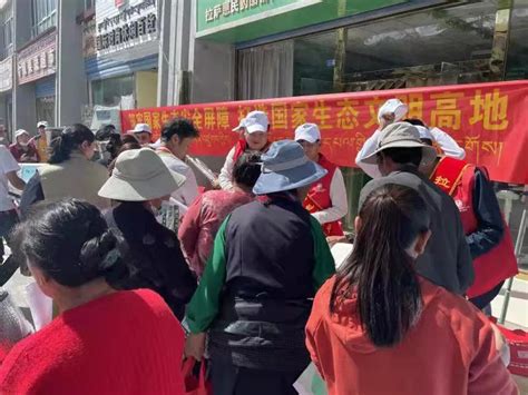 拉萨市生态环境局开展生态文明宣传月宣传活动 宣传教育 拉萨市生态环境局