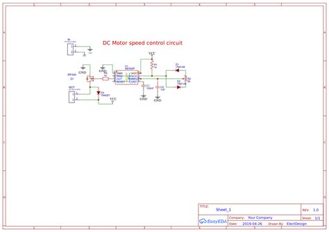 DC Motor PWM Platform For Creating And Sharing Projects OSHWLab