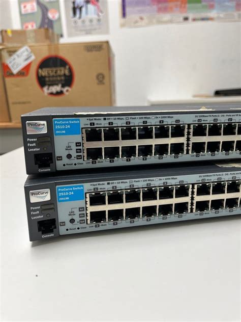 Hp Procurve Switch 2510 24 Used Computers And Tech Parts And Accessories Networking On Carousell