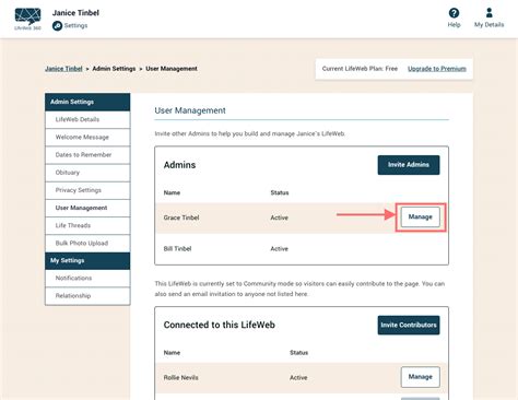 How Do I Add Or Remove An Admin LifeWeb 360 Knowledge Base