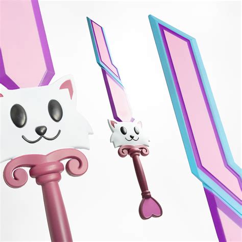 Terraria Meowmere Sword High Density Foam Fire And Steel Exclusive