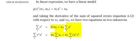 Solved Derive The Two Equations In A Linear Regression Chegg Com