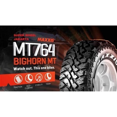 Jual Maxxis Bighorn MT 764 ukuran 31x10.5 R15 Ban Mobil MT764 31 x 10.5 ...