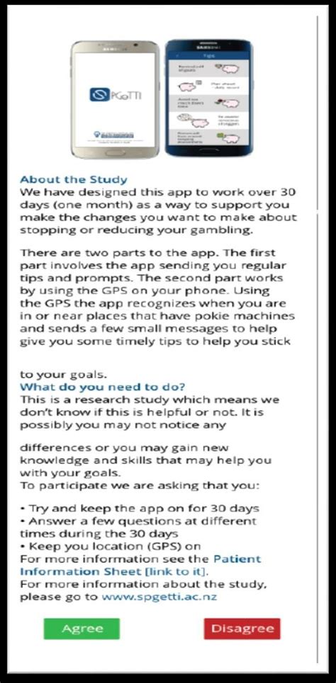 Within App Research Participation Consent Screen Download Scientific