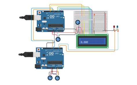 Circuit Design Verifica Comunicazione Seriale Tinkercad