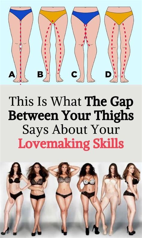 This Is What The Gap Between Your Thighs Says About Your Lovemaking