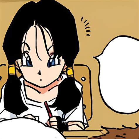 Videl Icon Manga Color Dbz In 2024 Character Art Geek Culture Manga