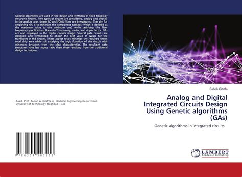 Analog And Digital Integrated Circuits Design Using Genetic Algorithms Gas Genetic Algorithms