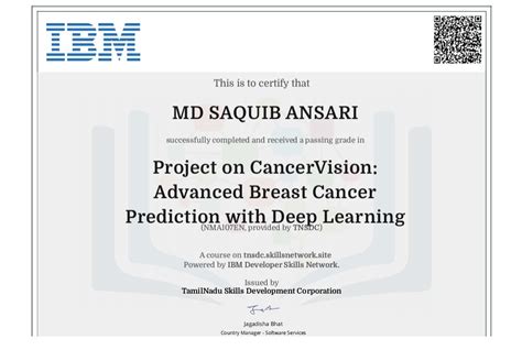 Ibm Ibmcertification Ibmtraining Deeplearning Saquib Ansari