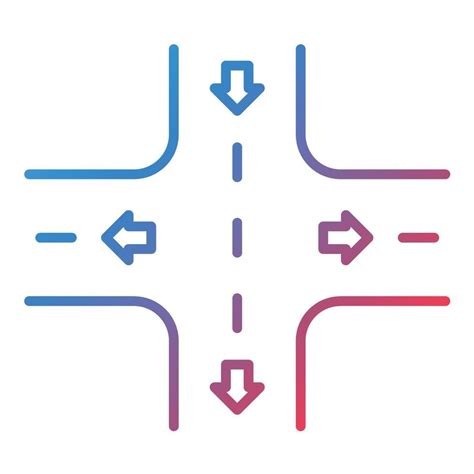 Street Line Gradient Icon 19520722 Vector Art At Vecteezy