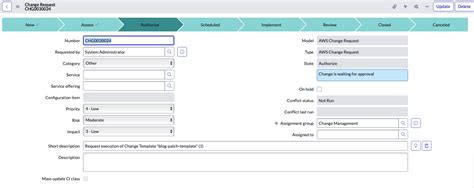 Provision Products And Raise Patch Change Requests In AWS Via