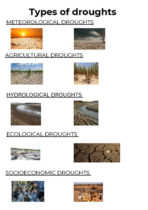 Types Of Droughts Explains The Second Part Of The Assignment Giving You Description About The