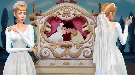 Cinderella Wedding Dress Cartoon