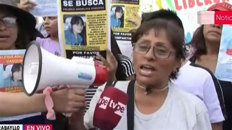 Comas Realizan Marcha Por La Liberación De Menor Secuestrada Tvperú