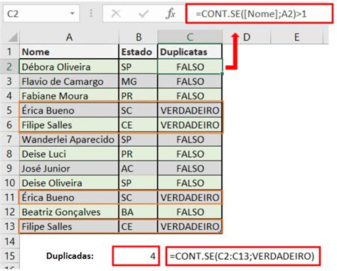 Usando A Função Contse No Excel Como Um Profissional Engenheira Do Excel