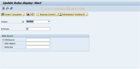 RSU SAP Tcode Display Update Rules Transaction Code