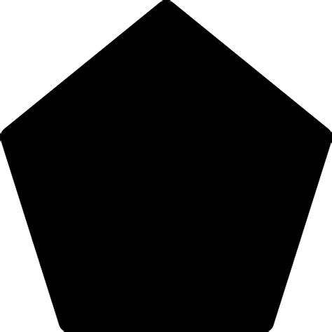 Pentagon Fill Icon Svg Png Free Download
