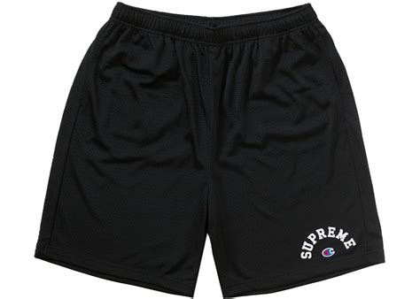 Supreme Champion Mesh Short Black Hombre Ss24 Es