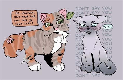 Rosetail and Bluefur Розохвостка и Синегривка Warrior cats funny