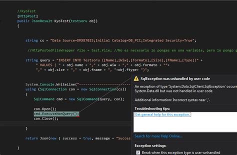 Error Al Almacenar Un Archivo En Sql Stack Overflow En Espa Ol