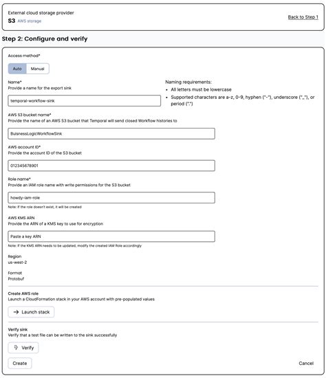 Export Temporal Cloud Feature Guide Temporal Documentation