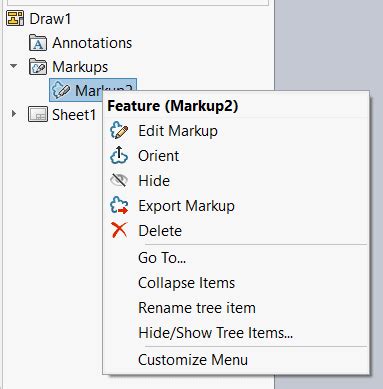 SOLIDWORKS What S New User Interface Markups Summary